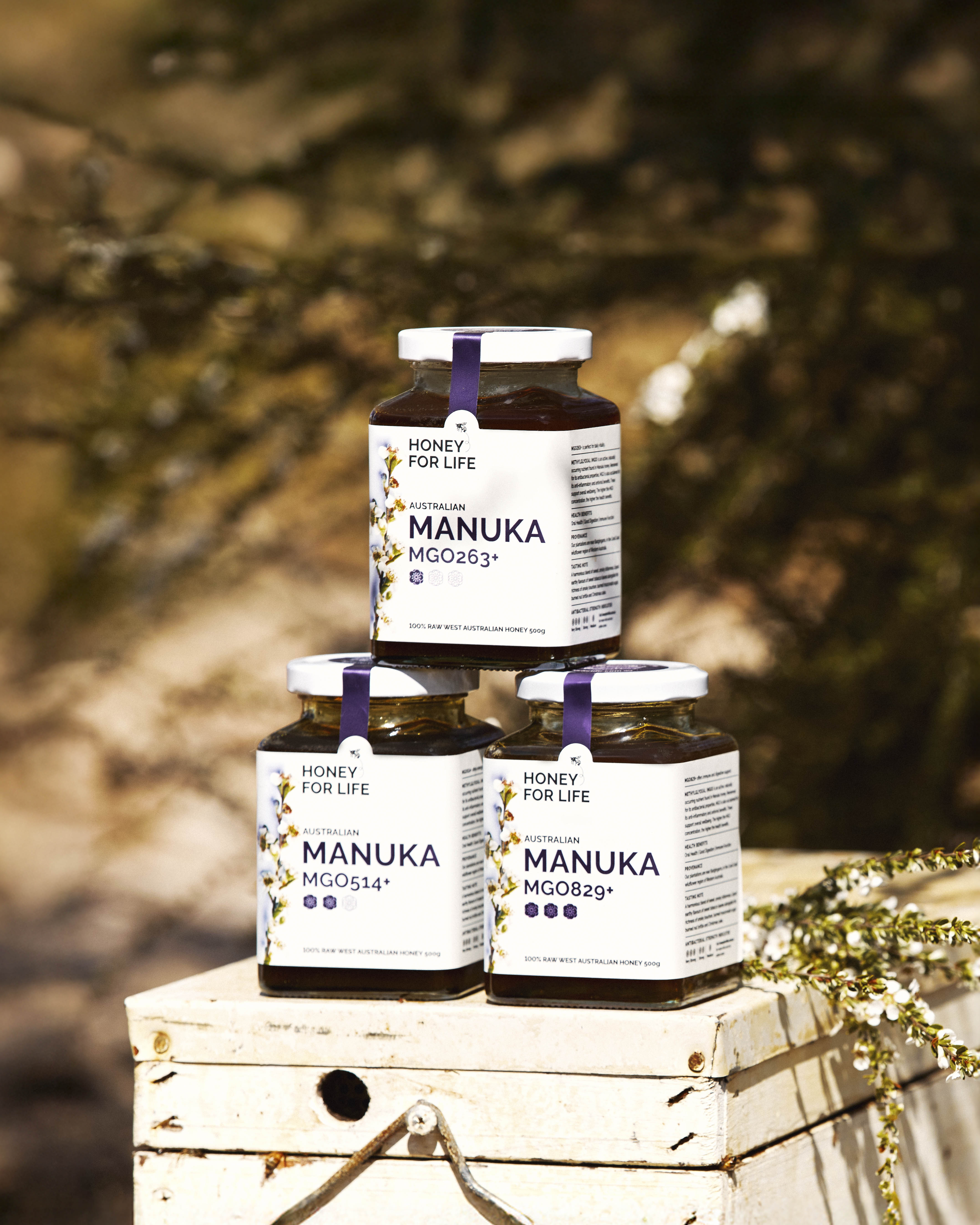 AUSTRALIAN MANUKA WELLNESS TRIO | SAVE NOW – Honey For Life / Australia